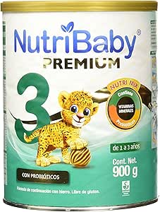 Nutribaby Premium Etapa 3 Formula Infantil en Polvo para 1-3 Años, 900 ...