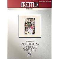 Amazon.com: Led Zeppelin -- Presence Platinum Guitar: Authentic Guitar TAB (Alfred's Platinum ...