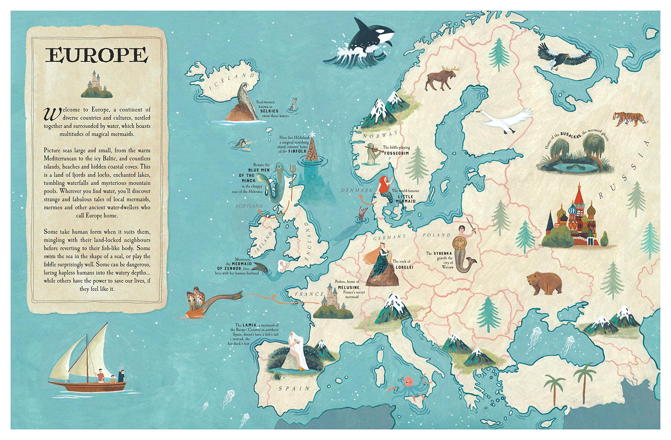 The Mermaid Atlas: Merfolk of the World – The Opinionated Reader