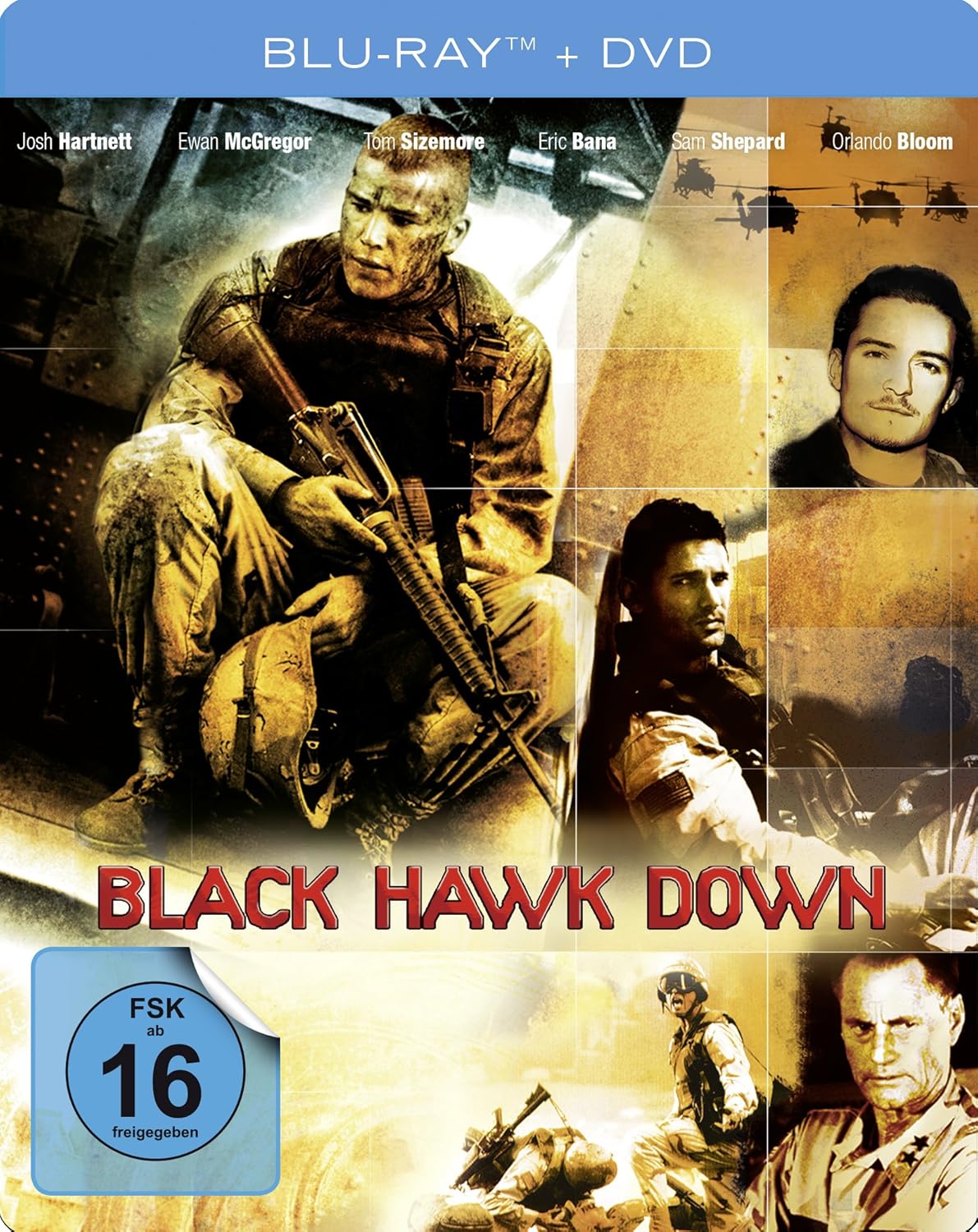 Black Hawk Down - Steelbook (+ DVD) [Blu-ray]: Amazon.de: Hartnett ...