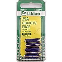 Amazon.com: Littelfuse 0GBC016.VP GBC Ceramic 32 Volt 16 Amp Carded Fuse, (Pack of 5) : Automotive