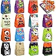 Amazon.com: 90PCS Halloween Treat Bags Party Favors - Trick or Treat ...