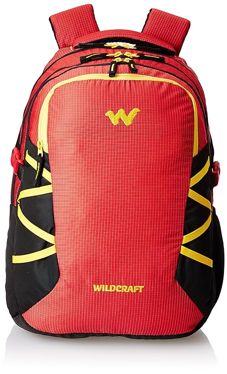 Wildcraft Polyester 38 Ltrs Red School Backpack (WC 9 Latlong 8 ...