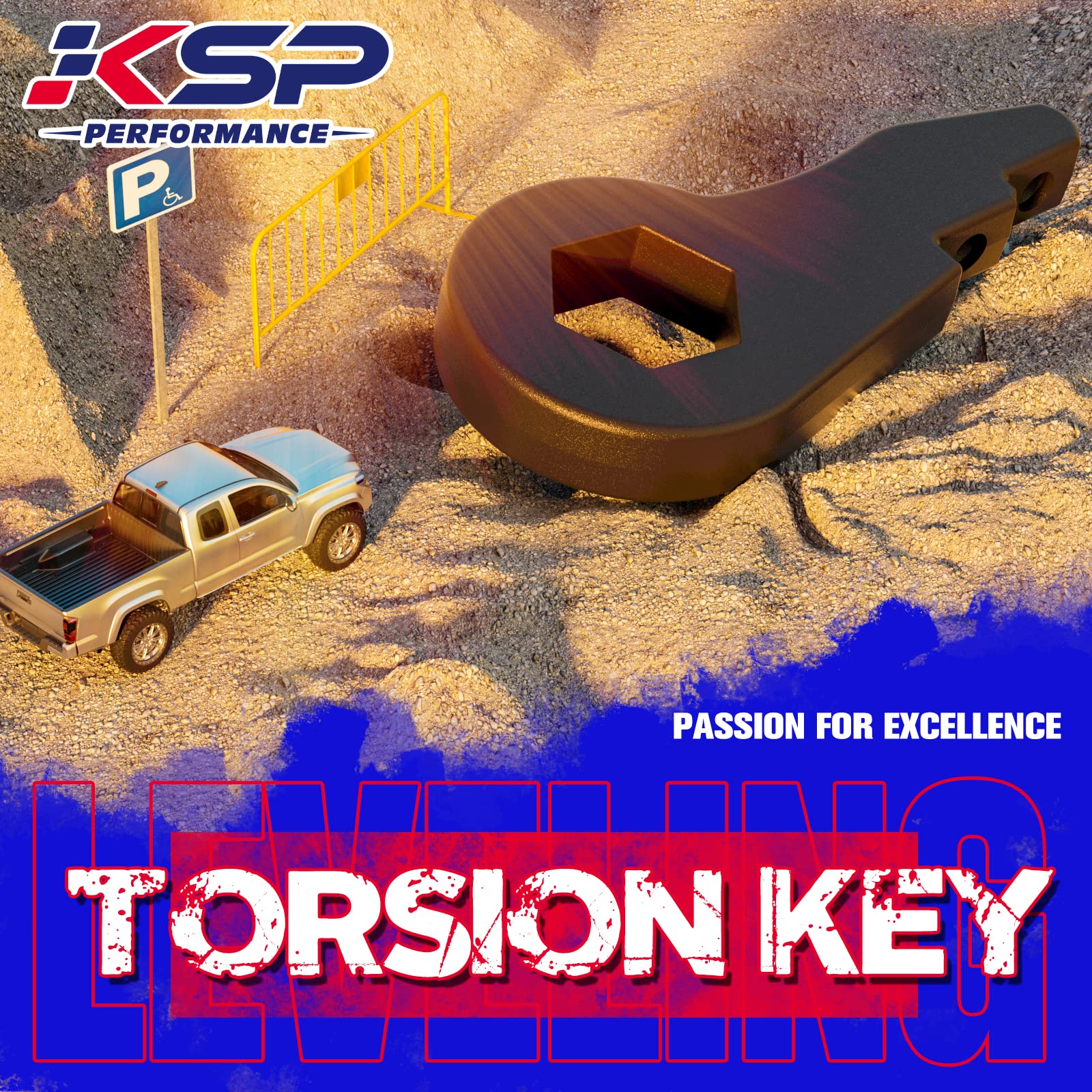 Mua KSP 1-3" Torsion Bar Key For Silverado Sierra 1500HD 2500HD 3500HD ...