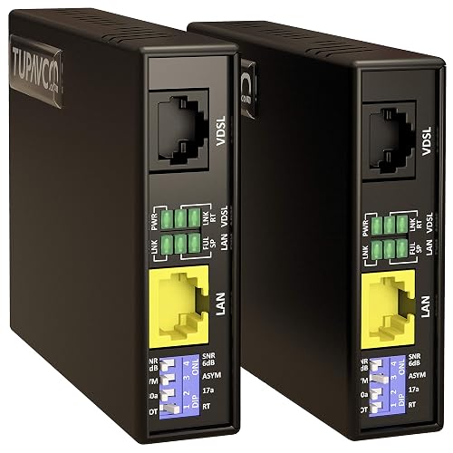 Tupavco Ethernet Extender Kit (Pair) LAN Network Cable Range Extension ...