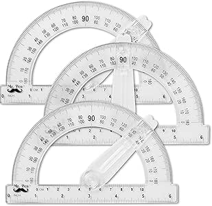 Amazon.com : Mr. Pen- Protractor, 6 Inch Protractor with Arm, Pack of 3 ...