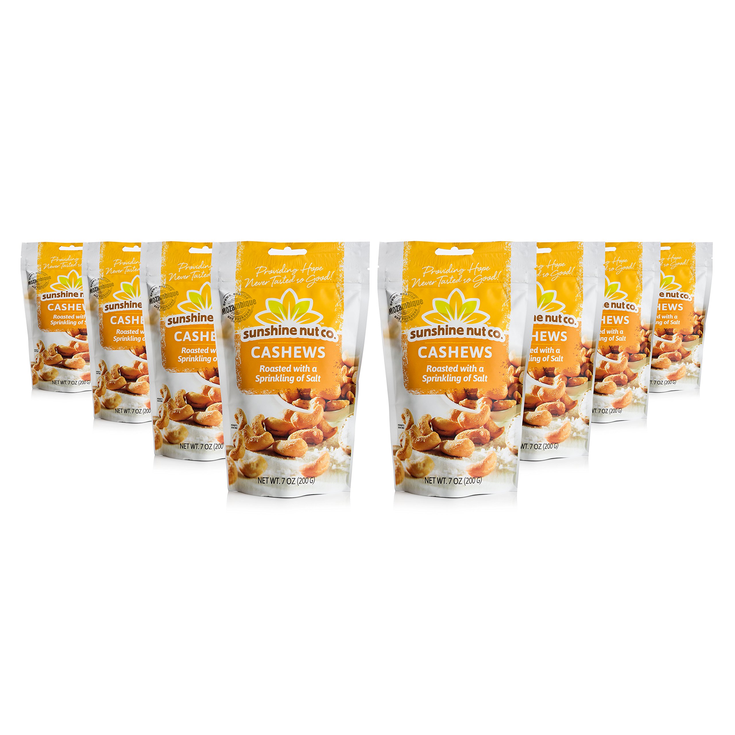 Amazon.com : Sunshine Nut Company Cashews Roasted with a Spark of ...
