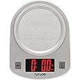 Amazon.com: Taylor Digital Kitchen Scale, 11 pound capacity, Steel ...