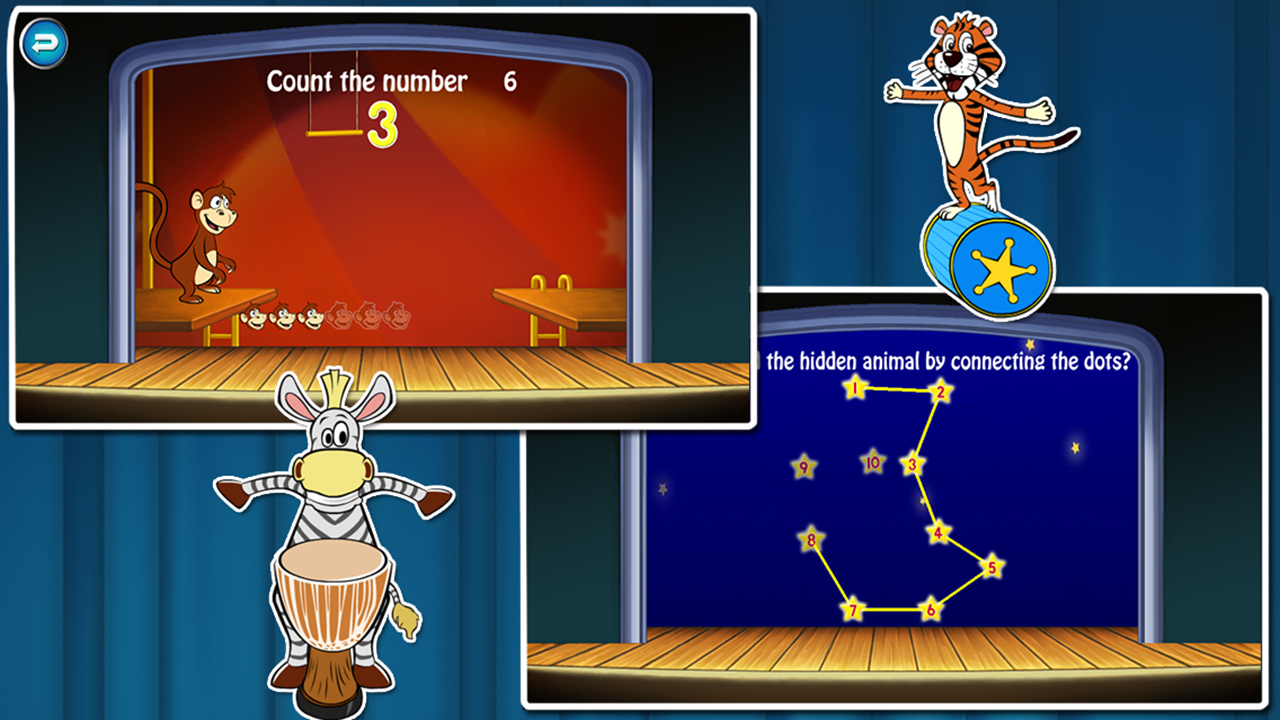 Animal Circus Math School Free- Educational Learning Games for ...