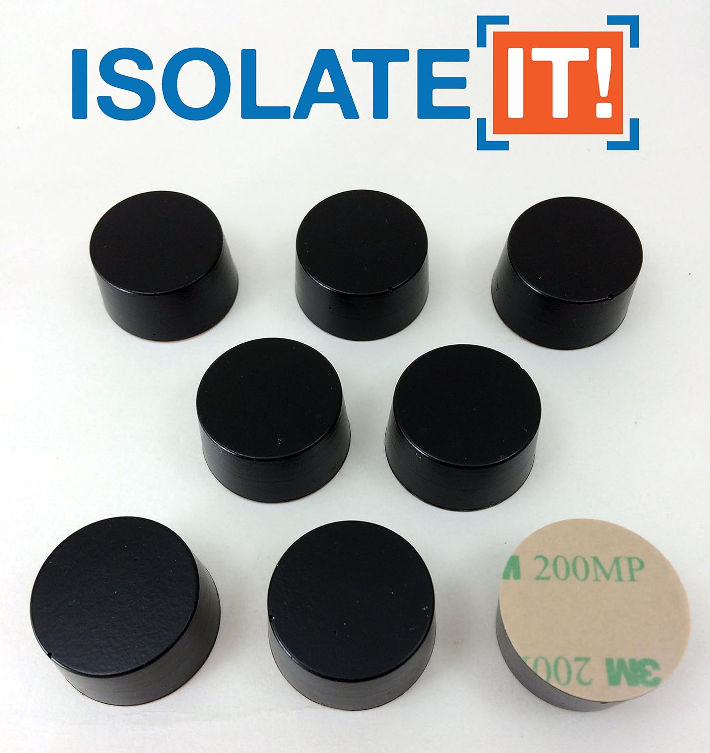Amazon.com: Isolate It: Sorbothane Vibration Isolation Circular Disc ...