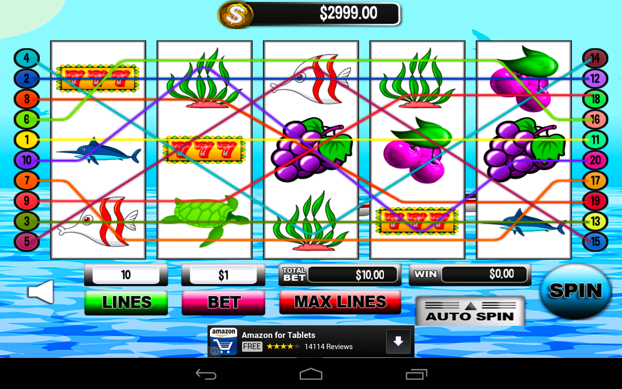 Dolphin Bonus Wonders Slots Swim Currents Friends Free Slot Machine HD ...
