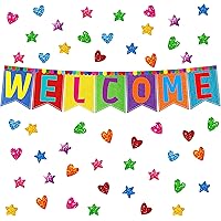Amazon.com: 57 PCS Welcome Bulletin Board Set, Everyone is Welcome ...