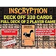 Amazon.com: Inscryption Card Game with 330 Laminated Cards with Game ...
