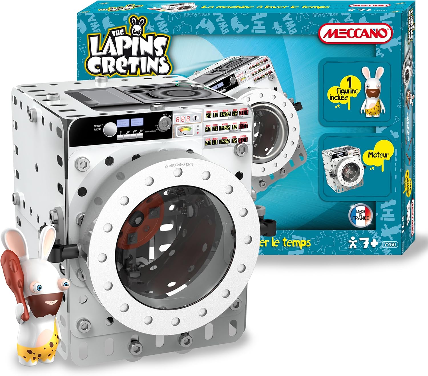 MECCANO – 897250 – Jeu de construction – Raving Rabbids – Time Washing ...