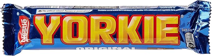 Yorkie Original Milk Chocolate Bar, 46 g, Pack of 36: Amazon.co.uk: Grocery