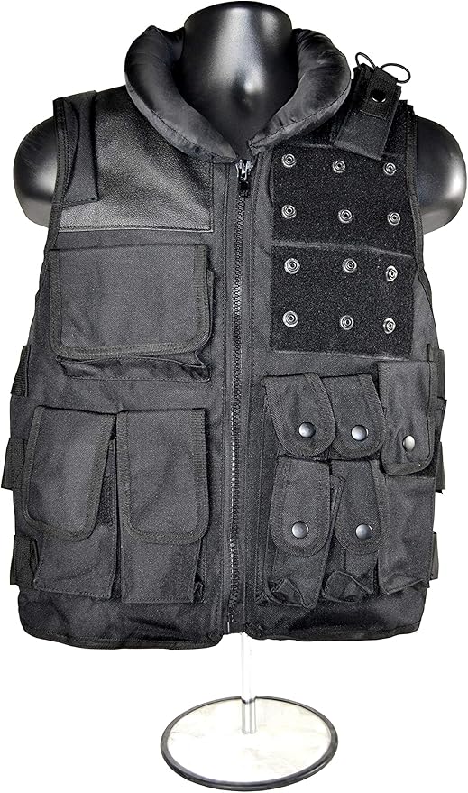 Amazon.com : Sniper-Grunt Tactical Utility Vest with Heavy Duty Canvas ...