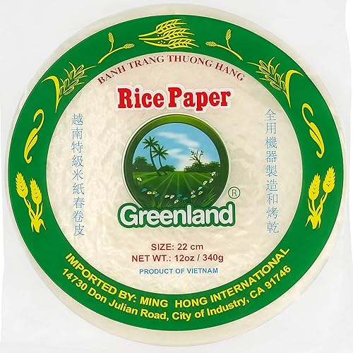 Rice Paper Spring Roll Wrappers - 22cm Round Rice Paper Wrappers for ...