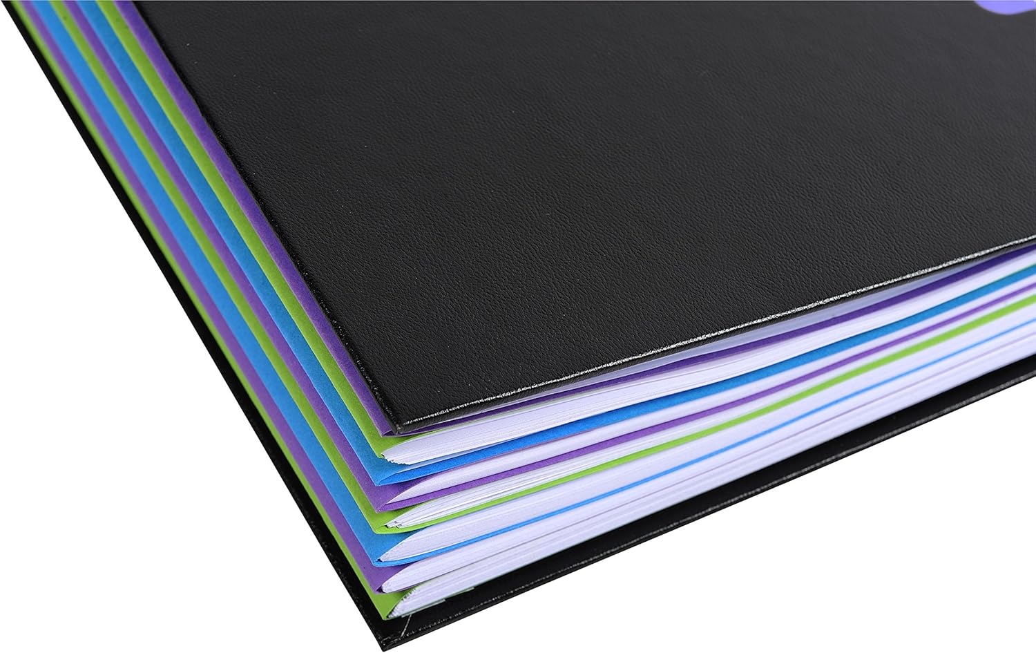 Exacompta Black Office Expanding Spine Multipart File, 9 Sections, A4 ...