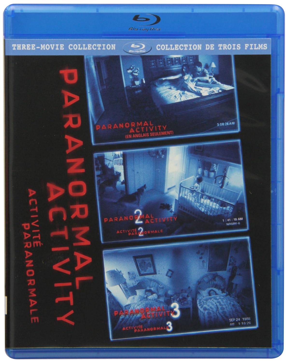 Amazon.com: Paranormal Activity 1 - 3 (Paranormal Activity Three-Movie ...