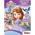 Amazon.com: Bendon Sofia the First Giant Learning Sticker Activity Book ...