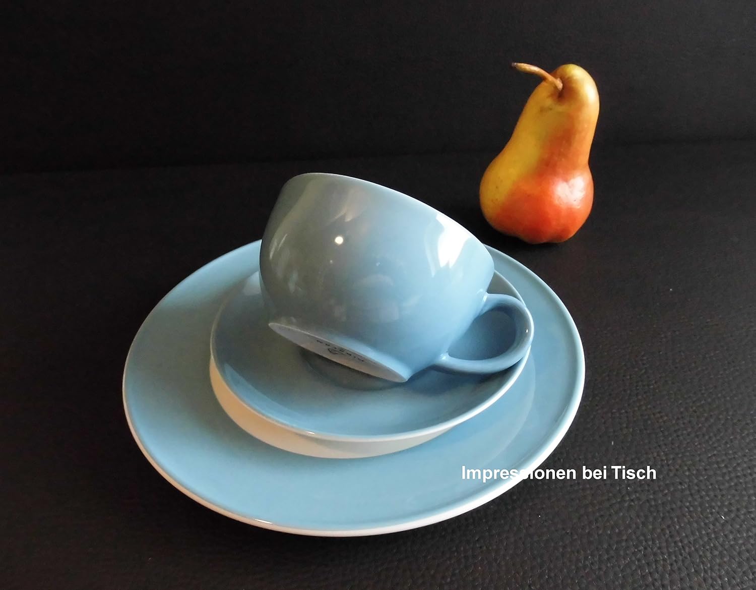 Dibbern Solid Color - Kaffeetasse m.U. 0,25 + Teller 21 cm - Vintage ...