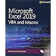 Microsoft Excel 2019 VBA and Macros: Jelen, Bill, Syrstad, Tracy: 9781509306114: Books - Amazon.ca