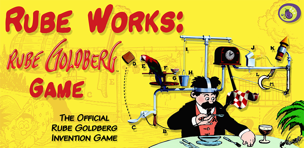 Amazon.com: Rube Works: The Official Rube Goldberg Invention Game ...