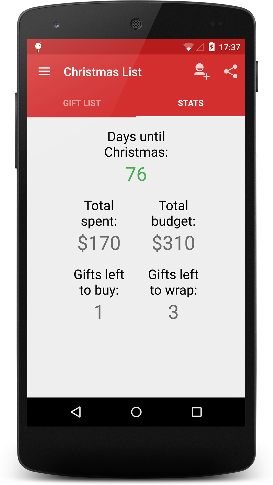 Christmas Gift List Amazon de Appstore For Android