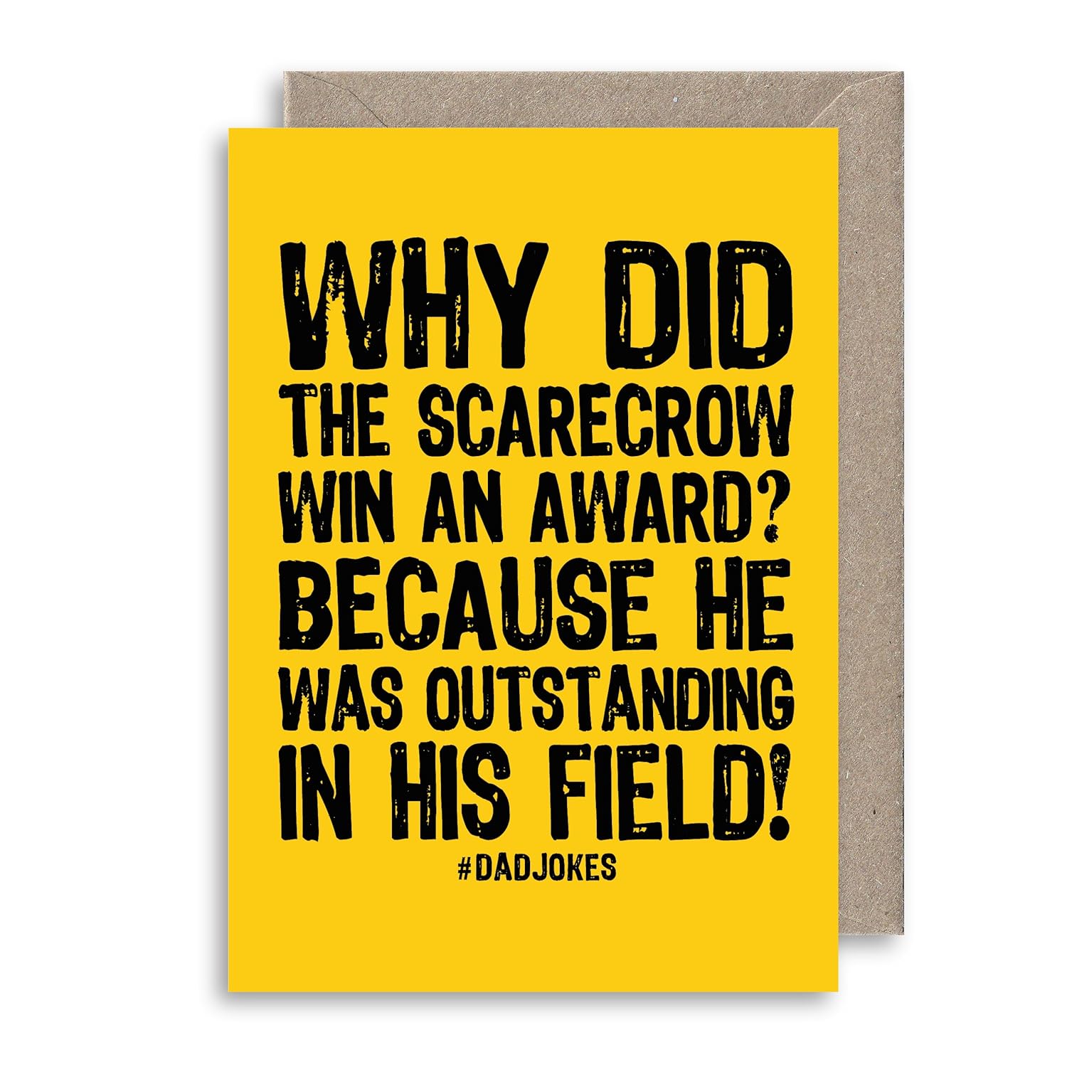 Funny Dad Joke Card - Father Birthday Card - Humour Grandfather ...