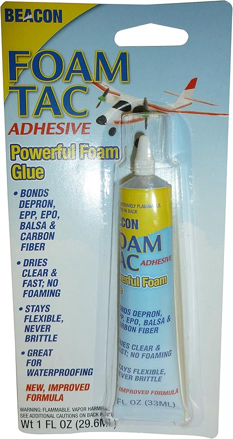 Amazon.com: Beacon Adhesives Foam-Tac 33ml, 10 x 20 x 2 cm, Clear: Arts ...