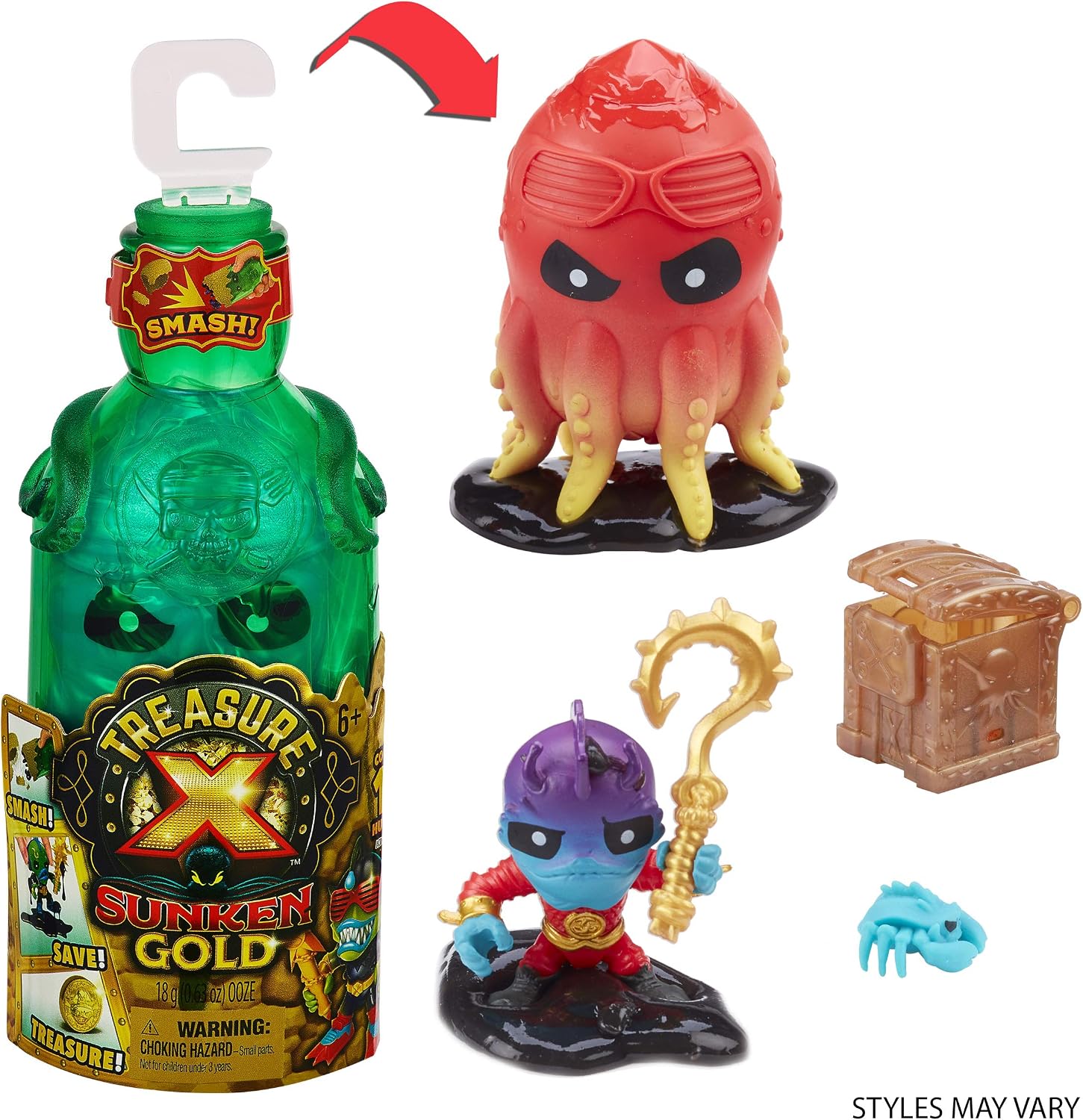 TREASURE X 41619 Sunken Gold Single Pack-stylse May Vary – BigaMart