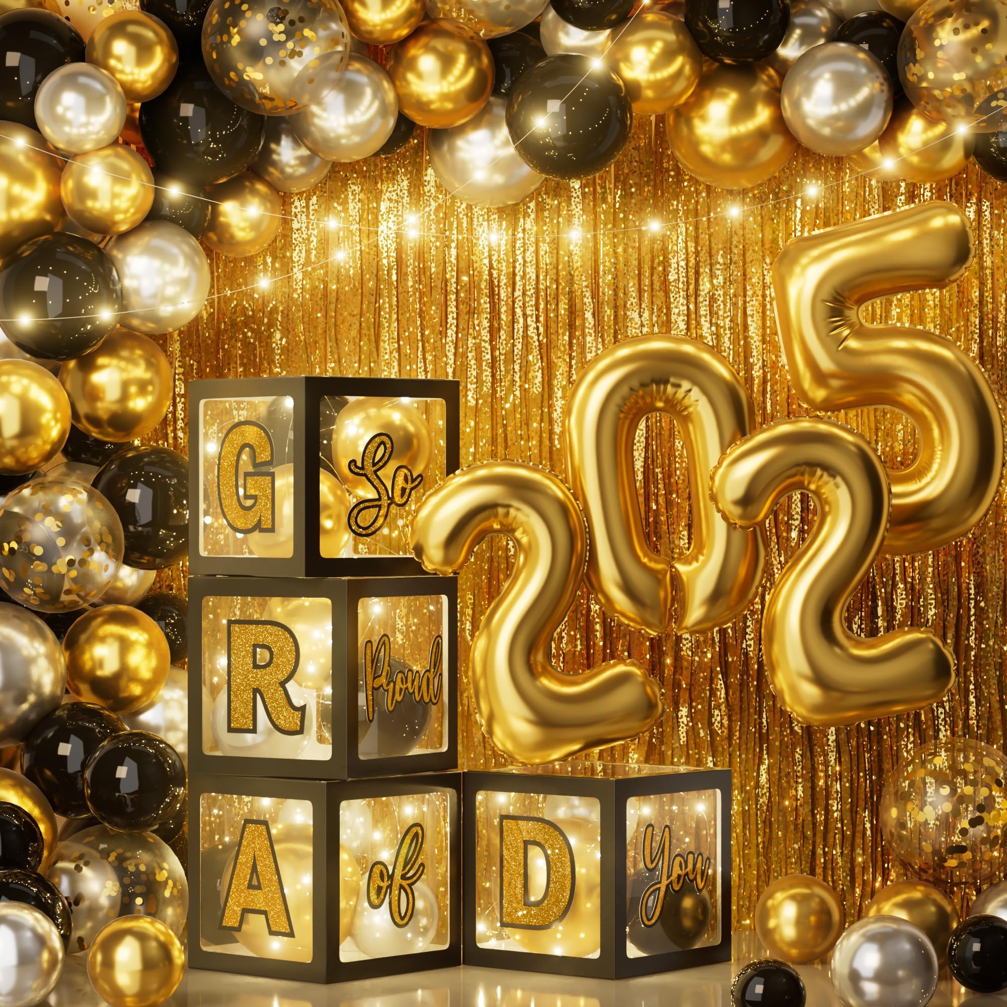 Ecomore Graduation Party Decorations Class of 2025-86 PCS Grad Party ...