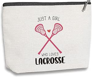 Amazon.com: Lacrosse Gifts for Girls Lacrosse Makeup Bag Gifts for ...