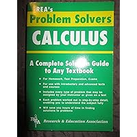 Calculus Problem Solver (Problem Solvers Solution Guides): Editors of REA, Calculus Study Guides ...