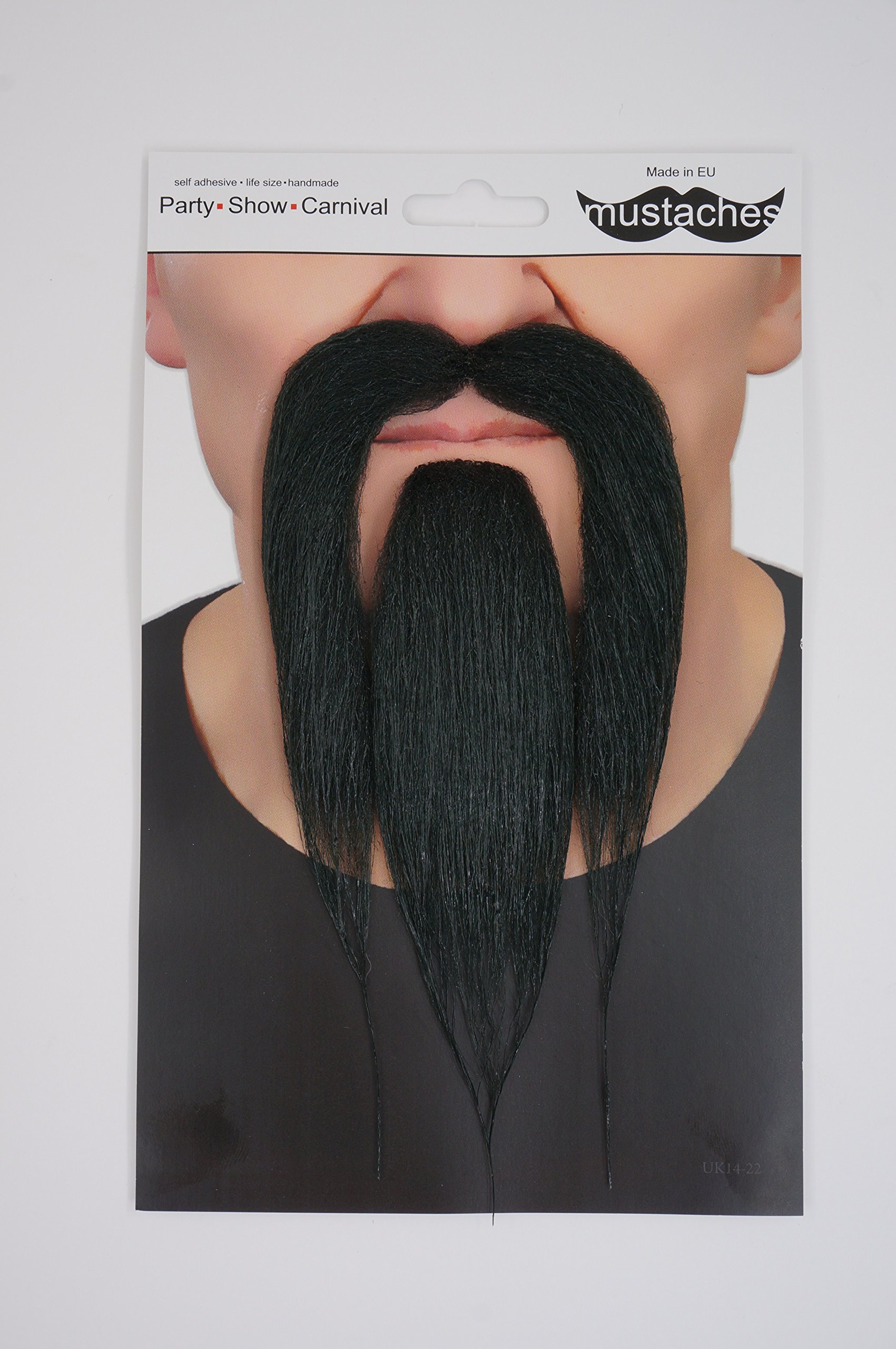 Mua Mustaches Self Adhesive Fake Mustache and Beard, Novelty, Shaolin ...