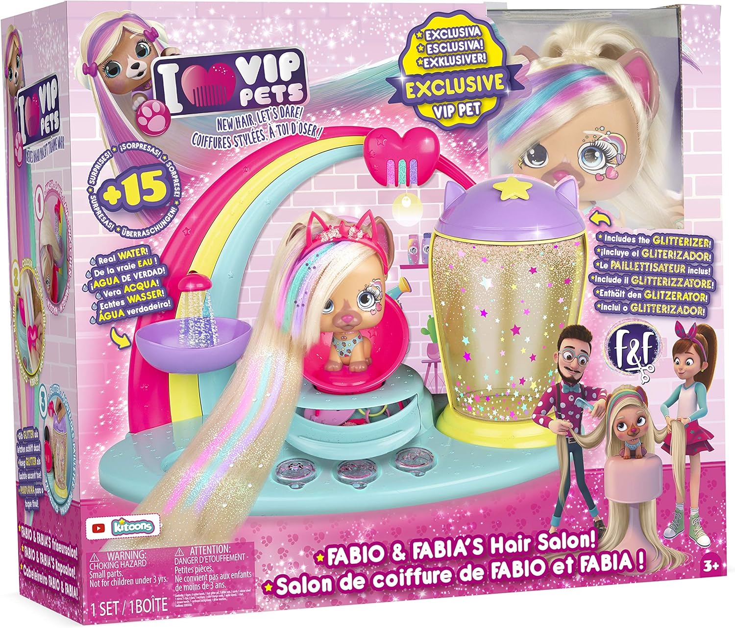 VIP Pets Fabio and Fabia’s Salon with Exclusive VIP Pets Kiara ...