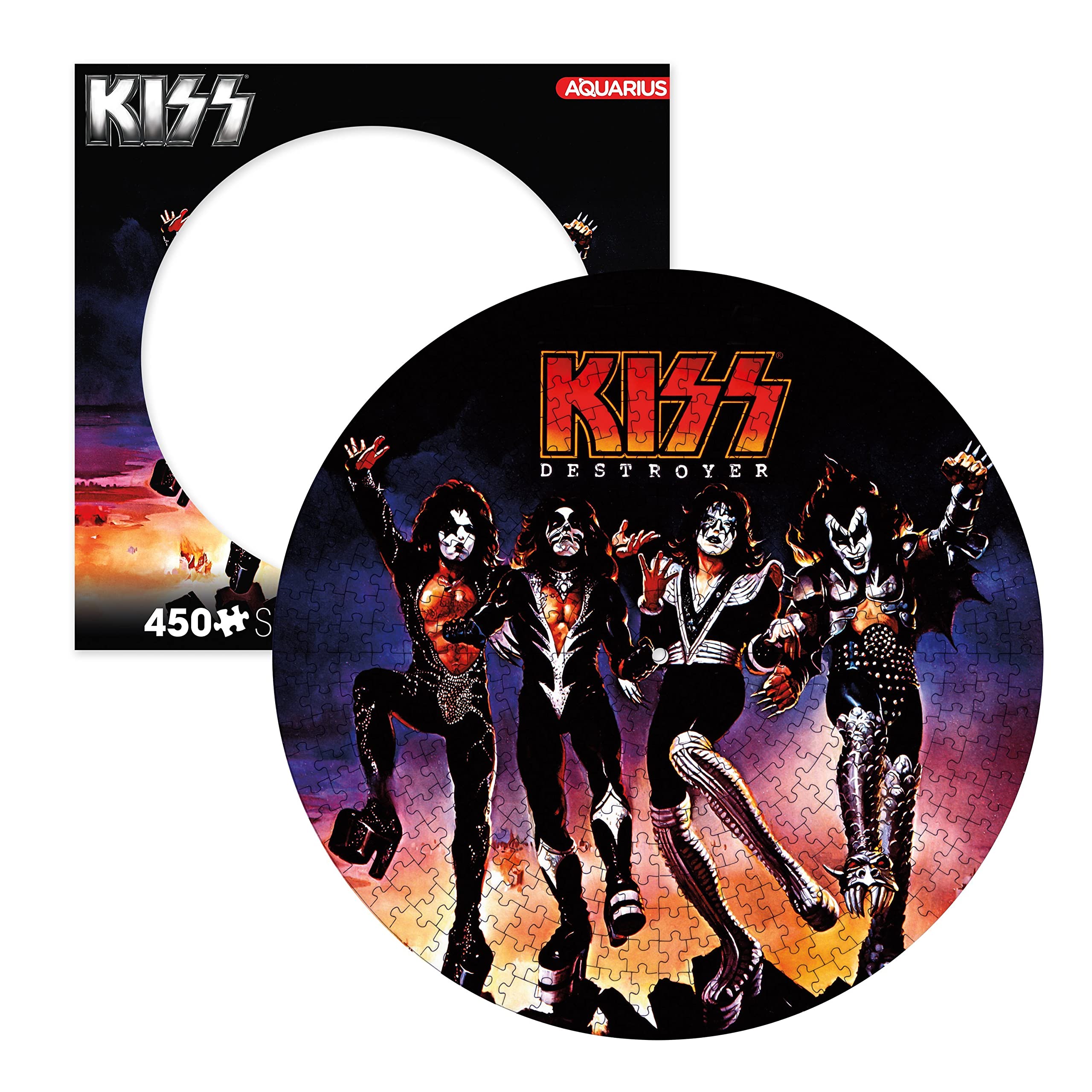 Mua AQUARIUS KISS Destroyer Record Disc Puzzle (450 Piece Jigsaw Puzzle ...