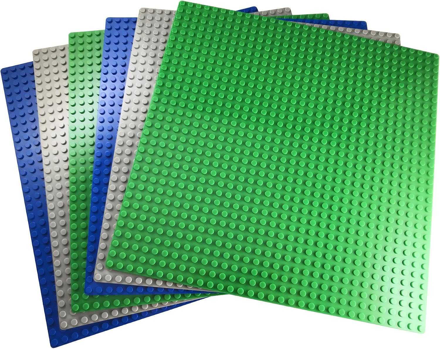 Amazon.com: Classic Building Block Base Plates Compatible with All ...