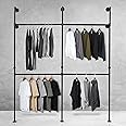 Amazon.com: Magula Industrial Pipe Clothing Rack，Moden Commercial Grade ...