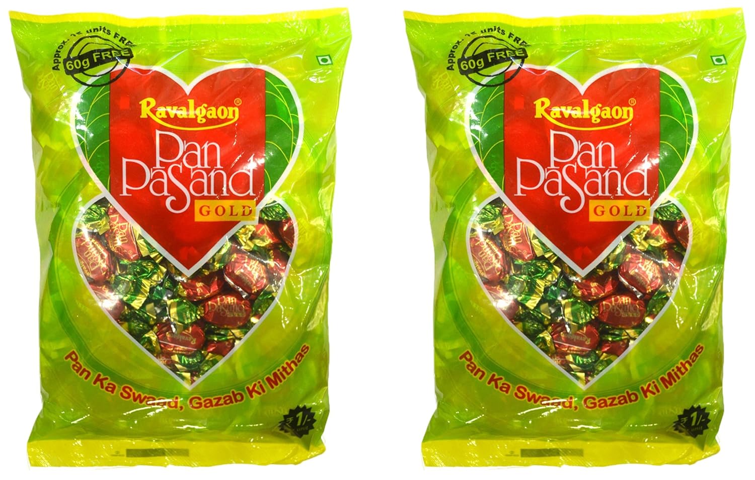 Ravalgaon Pan Pasand Gold Candy, 560g - Pack of 2: Amazon.in: Grocery ...