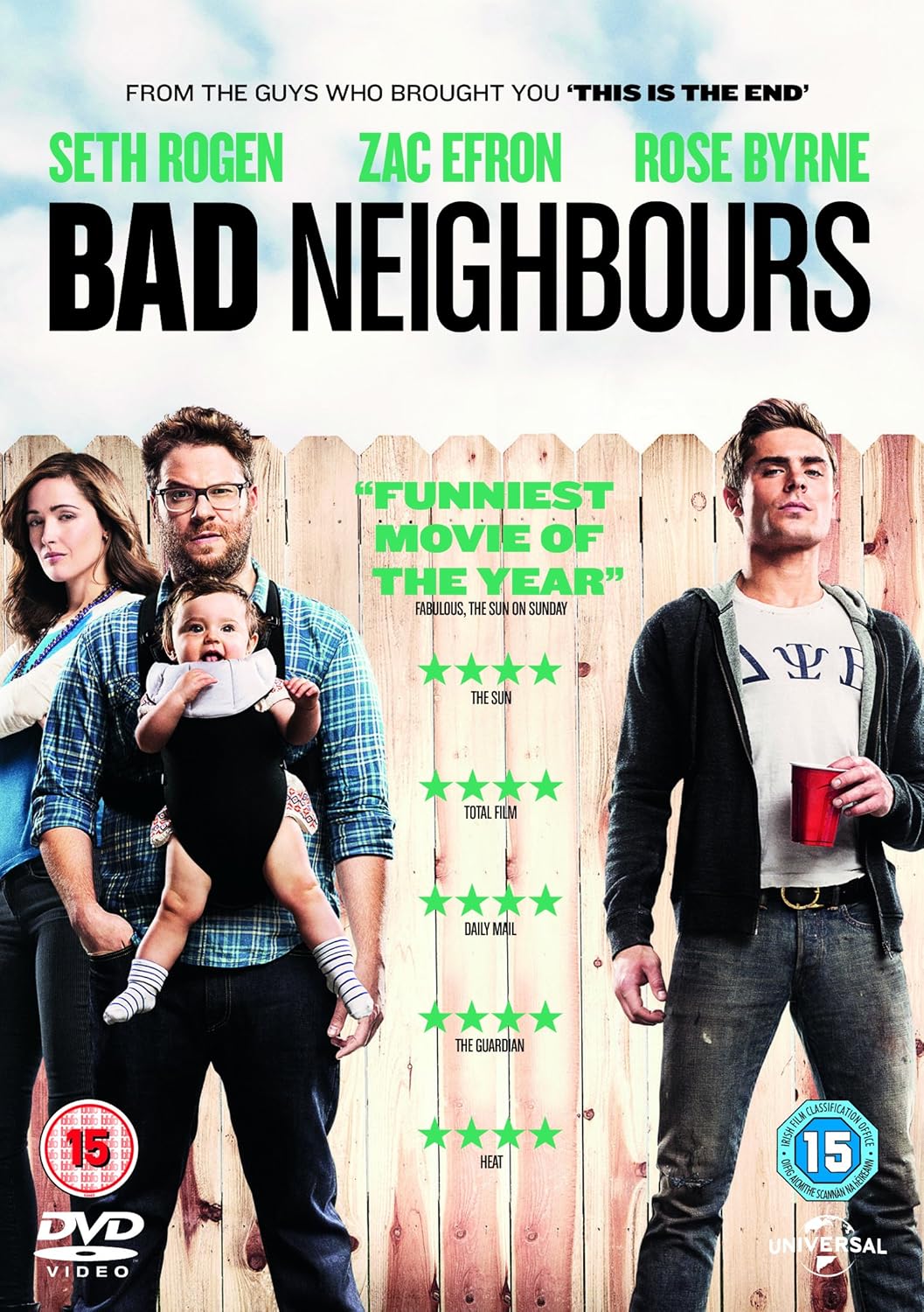 Bad Neighbours [DVD-AUDIO]: Amazon.de: Seth Rogen, Zac Efron, Dave ...