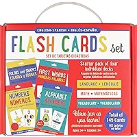 Bilingual Flash Cards Value Pack - Spanish and English (Includes ...