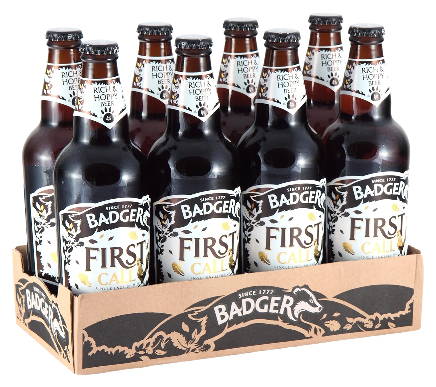 Badger First Call Ale 50 cl (Case of 8): Amazon.co.uk: Grocery