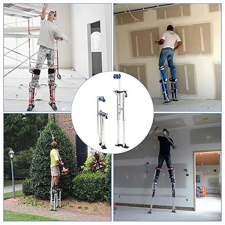 Mua GESEXI Drywall Stilts 24"-40" Adjustable Aluminum Tool Stilt ...