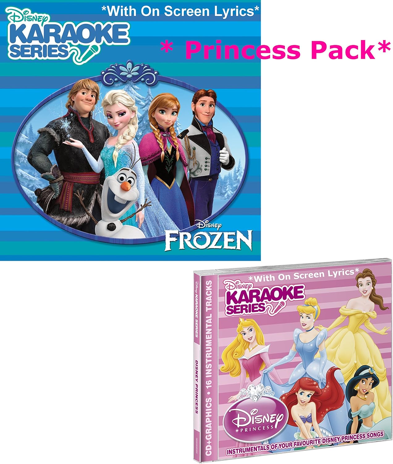 Disney Princess Pack includes the popular FROZEN and DISNEY PRINCESS ...