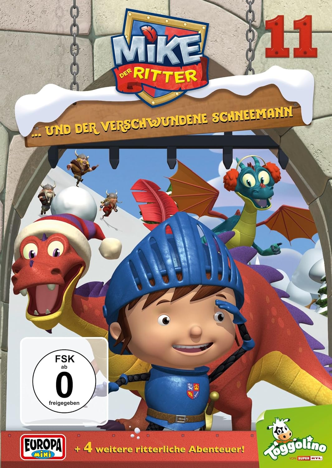 Mike, der Ritter... und der verschwundene Schneemann: Amazon.de: Neil ...