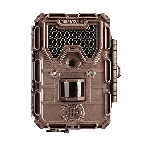 Bushnell 8MP Trophy Cam HD LED Trail Camera with Night Vision, Black in ...