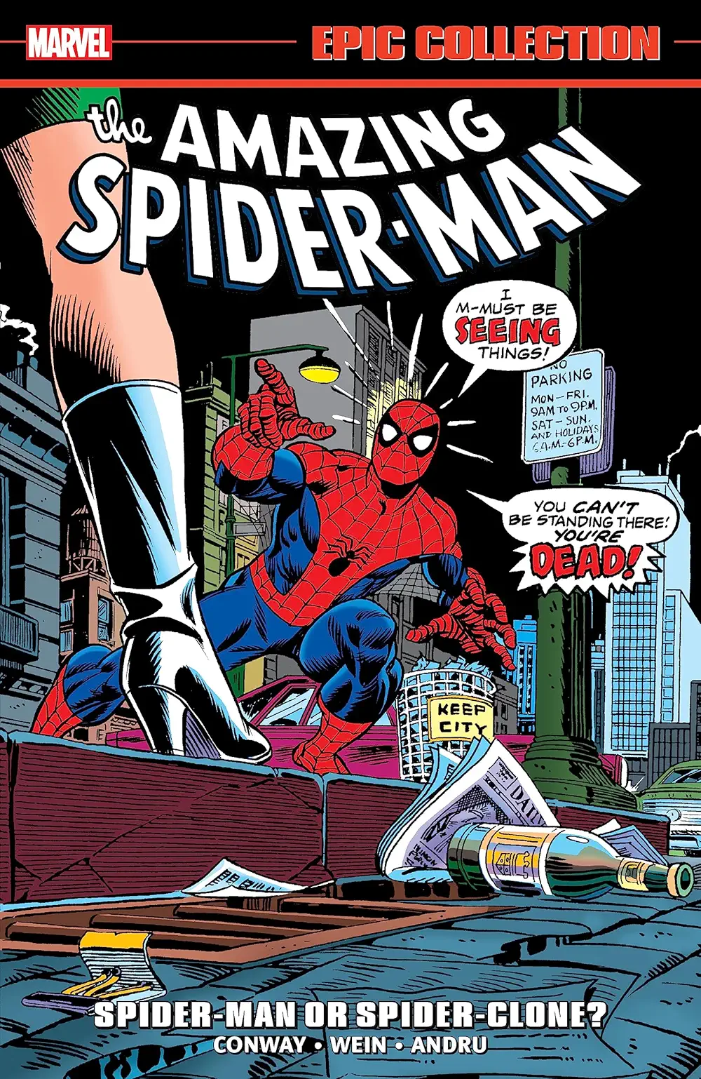 Comic Spiderman Standing