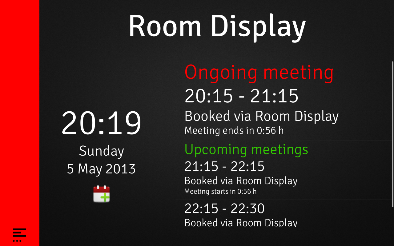 Amazon.com: Room Display 3: Book a Meeting: Appstore for Android