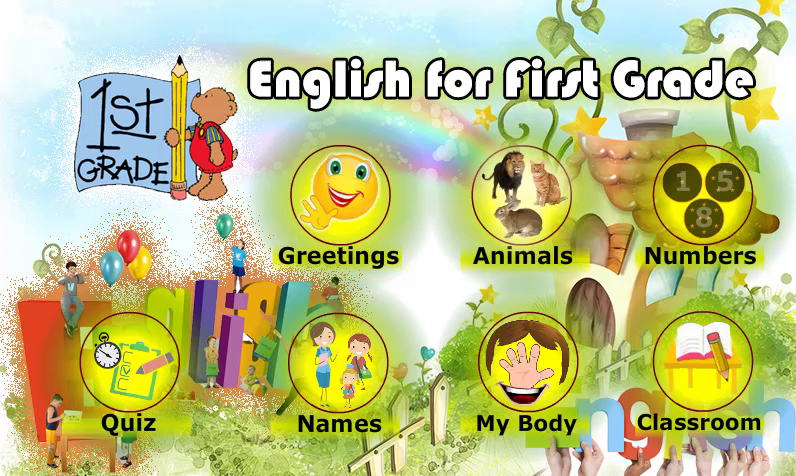 Learn English for kids 👸🤴 1st Class English - App on Amazon Appstore